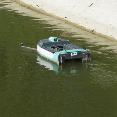 Cina Riconoscimento di pulizia di immagine di COLPO del radar della barca del fiume elettrico del propulsore in vendita