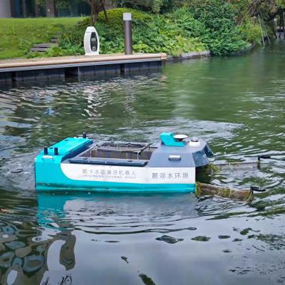 Cina Robot urbano di pulizia SMURF20 dei rifiuti dei fiumi della barca del fiume telecomandato di ORCAUBOAT in vendita