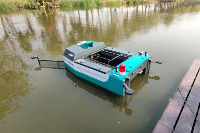 China De Rivier Schoonmakende Boot van de ORKA Kleine Waterspiegel voor Vijveronderhoud SMURF Te koop