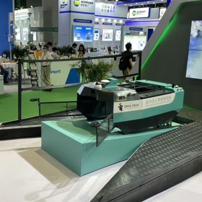 Cina Robot di superficie della barca batimetrica senza equipaggio di indagine di PUFFO per il lago 6 ore di carico in vendita