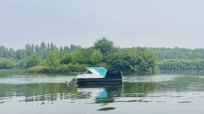 Cina Consegna Tow Boat automatico Driverless USV del reagente per manutenzione ORCAUBOAT dello stagno in vendita