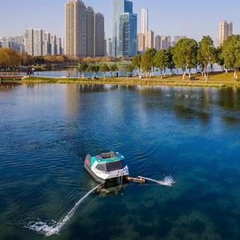 Cina Controllo di pulizia di superficie del CUSCINETTO di Usv Asv del crogiolo di pilota automatico del crogiolo di acqua automatica in vendita