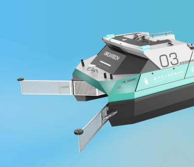 Cina Crogioli autonomi senza equipaggio USV di nave di superficie dell'alluminio con il sensore radar in vendita