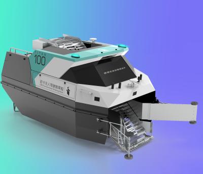 Cina L'alta velocità ha snervato la barca telecomandata 1.5m/S di USV per la raccolta dell'erba dell'acqua in vendita