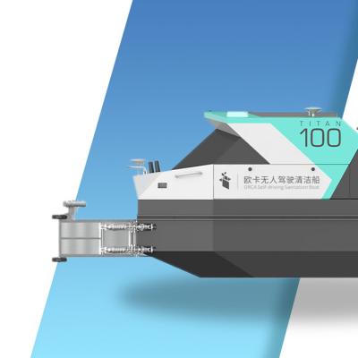 Cina Barca di pulizia del fiume senza equipaggio intelligente del TITANO per controllo di erbacce del lago IP55 in vendita