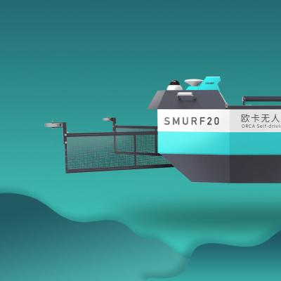 China Boot de met gas ORCAUBOAT van het Vijveronderhoud voor Meer die 470mm Onderdompeling schoonmaken Te koop