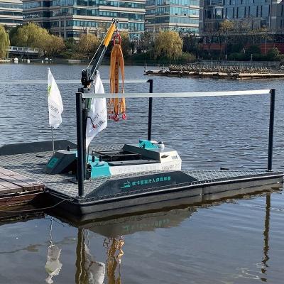 China Barco de limpeza 115KG do rio Driverless esperto para o lixo da água à venda