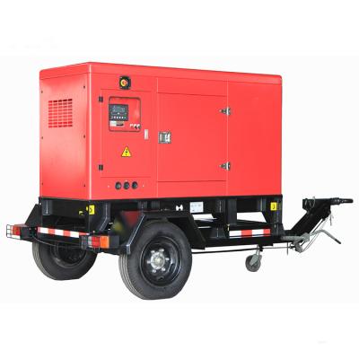 China 400V 230V Quiet Diesel Generating Set With Electric Manual Starting System Noise ≤75dB for sale