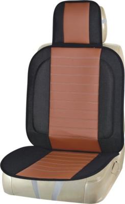 China Cloth seat cushion,black&orange car seat cushion,130*50 auto pillow,flax&PU car seat,130CM car covers,brown auto cushion for sale