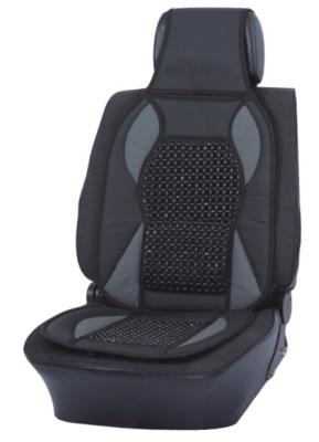 China cloth seat cushion,Black&Grey auto cushion,wooden beads car seat cushion,130*50cm auto pillow,car seat,130cm  car covers for sale