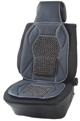 China cloth seat cushion,Black&Grey auto cushion,wooden beads car seat cushion,130*50cm auto pillow,car seat,130cm  car covers for sale
