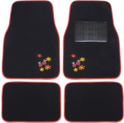 China woollen blanket &pvc&embroider floor mats,Car foor mats,car carpets,automobile mats,automobile carpets,65*43cm,30*44cm for sale