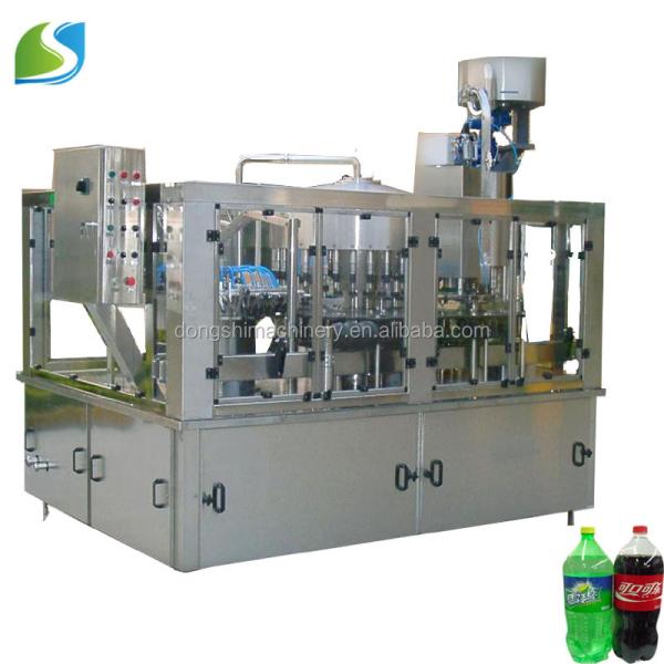 Quality Glass Bottle Carbonated Filling Machine Soda Bottling Machine Soda Drink Filling for sale