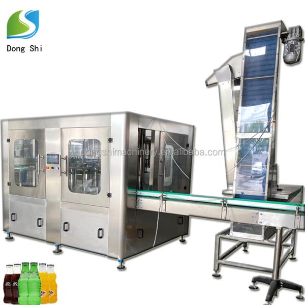 Quality Glass Bottle Carbonated Filling Machine Soda Bottling Machine Soda Drink Filling for sale
