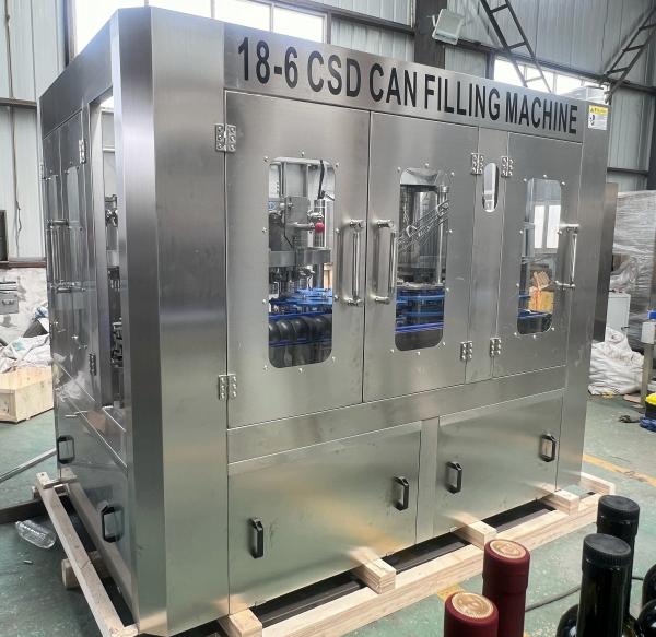 Quality Automatic Energy Drink Red Bull Soft Drinks Can Filling Machine Carbonated for sale