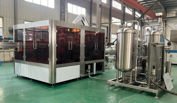 Quality Automatic three in one carbonated beverage soda sparkling water carbonated soft for sale