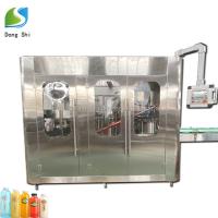 Quality Fully Automatic Glass Plastic Bottle Sealing Carbonated Beverage Filling Machine for sale