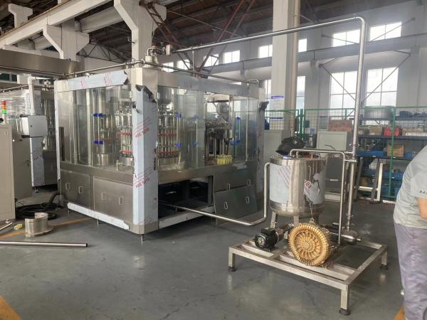Quality Fully Automatic Glass Plastic Bottle Sealing Carbonated Beverage Filling Machine for sale