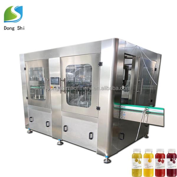 Quality Full Automatic Fresh Fruit Juice Drink Production Processing Line Juice Hot for sale