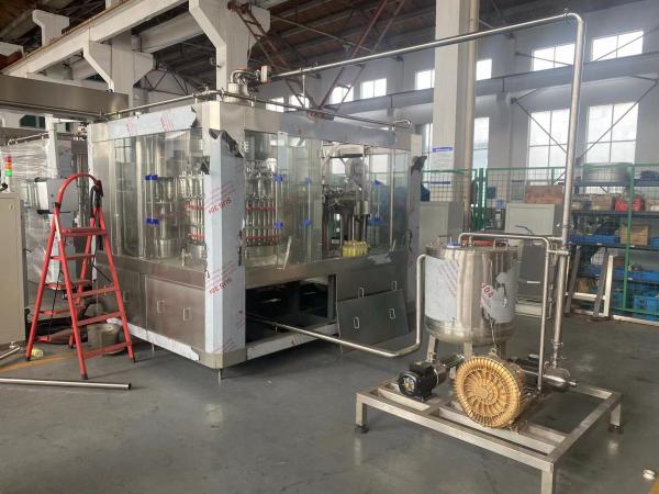 Quality RCGF24-24-8 Full Automatic Fresh Fruit Juice Drink Production Processing Line for sale