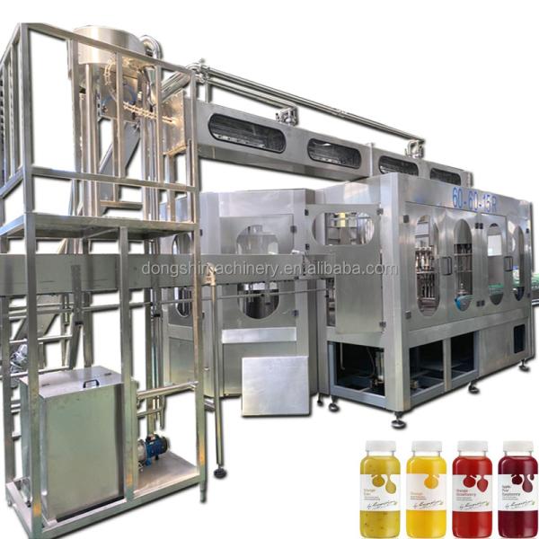Quality RCGF32-32-12 Full Automatic Fresh Fruit Juice Drink Production Processing Line for sale