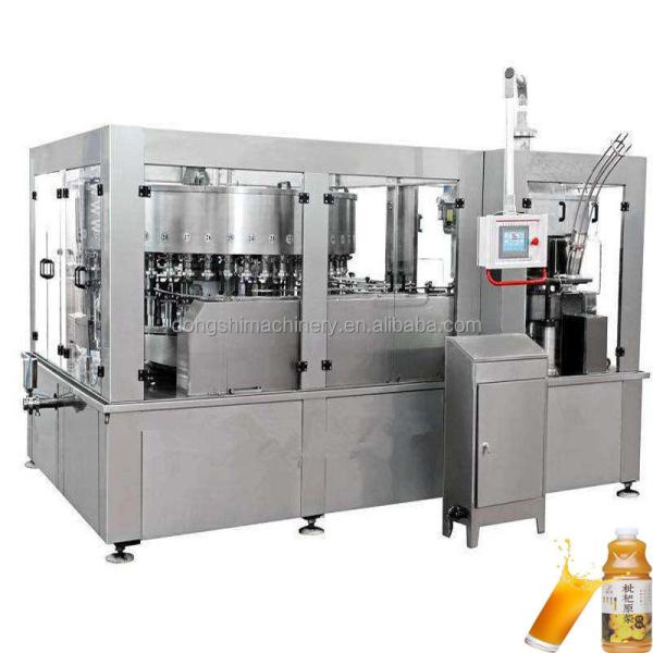 Quality RCGF40-40-15 Full Automatic Fresh Fruit Juice Drink Production Processing Line Juice Hot Filling Machine for sale