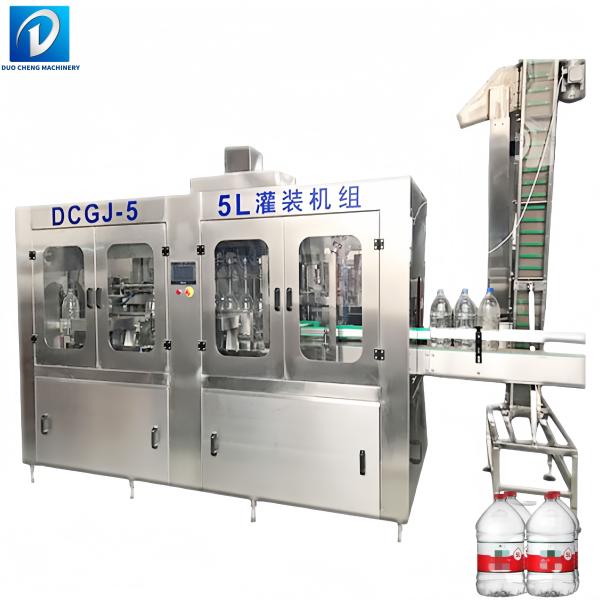 Quality Automatic 19L/5Gallon Plastic Bottle Water Filling Machine Includes Pump PLC for sale