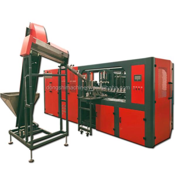 Quality Automatic PET Plastic Stretch Blowing Machine SMC Rotary Cylinder PLC and Motor for sale