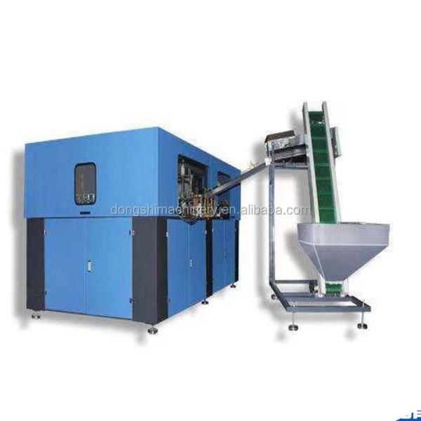 Quality Automatic PET Plastic Stretch Blowing Machine SMC Rotary Cylinder PLC and Motor for sale