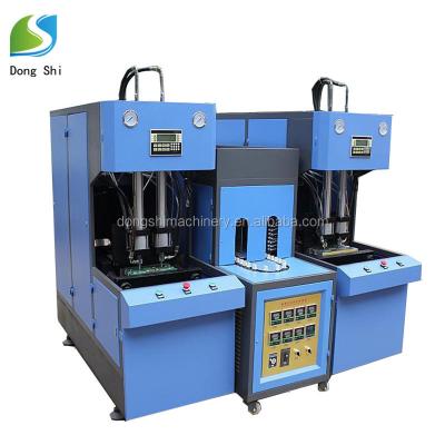 China Semi-automatic plastic bottle making machine/Semi-Automatic Stretch Blow Moulding Machine for Plastic Bottle Production for sale