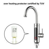 China SS304 Electric Heating Taucet With LED Temperature Display For Kitchen for sale