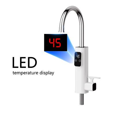 Cina Display di temperatura istantanea a foro singolo Cucina Rubinetto per acqua calda e fredda in vendita