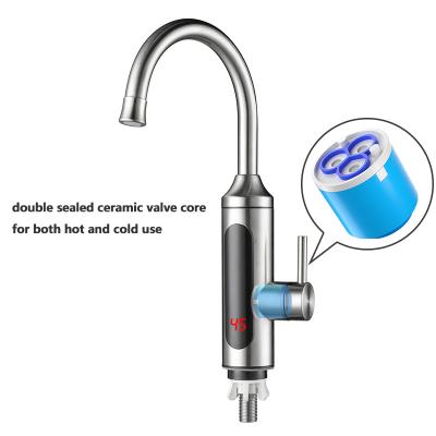 Cina Cucina 3300W Potenza 304 Acciaio inossidabile Rubinetto d'acqua elettrico istantaneo in vendita