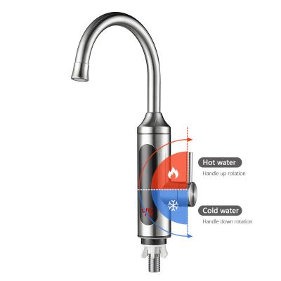 Cina Cucina 3300W Potenza 304 Acciaio inossidabile Rubinetto d'acqua elettrico istantaneo in vendita