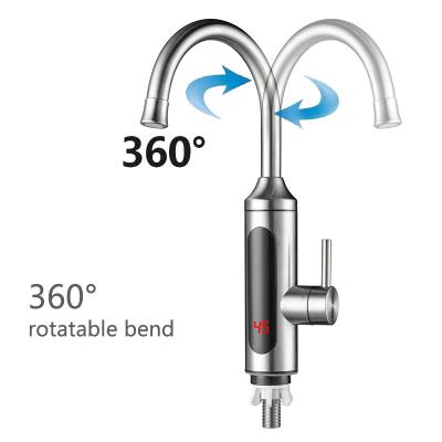 Cina Cucina 3300W Potenza 304 Acciaio inossidabile Rubinetto d'acqua elettrico istantaneo in vendita