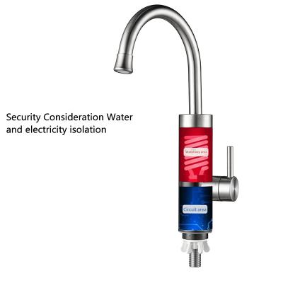 Cina 220V 230V 3300W 304 Rubinetto da cucina in acciaio inossidabile caldo freddo in vendita