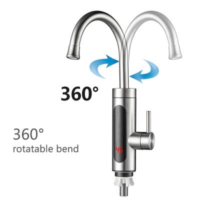 Cina 220V 230V 3300W 304 Rubinetto da cucina in acciaio inossidabile caldo freddo in vendita
