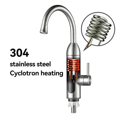 Cina 3300W 304 acciaio inossidabile rubinetto da cucina a freddo caldo 3s riscaldamento rapido in vendita