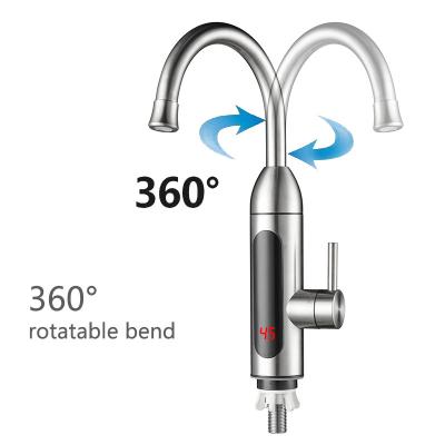 Cina 3300W 304 acciaio inossidabile rubinetto da cucina a freddo caldo 3s riscaldamento rapido in vendita