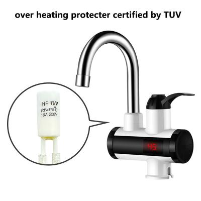 China LED-Temperaturanzeige Instant elektrische Heizung Wasserhahn Warmwasserversorgung zu verkaufen
