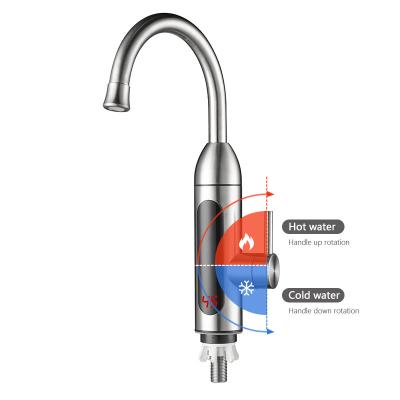 China Aquecimento rápido 304 aço inoxidável torneira de aquecimento de água quente elétrica à venda