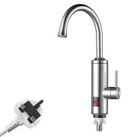 China Single Handle Instant Electric Heating Faucet LED Digital Temperature Display for sale