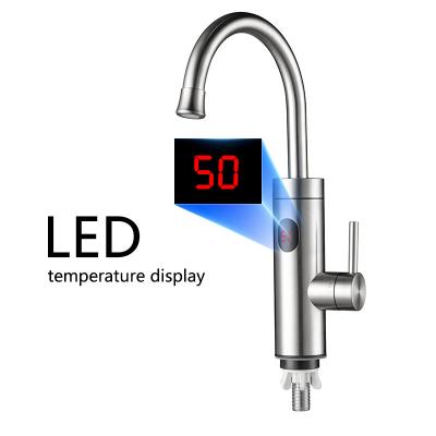 China Roestvrij staal snelle elektrische verwarming waterkraan warm waterverwarmer kraan Te koop