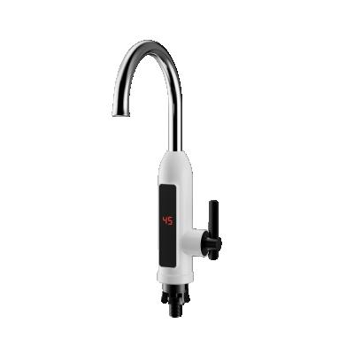 China Over Heating Protector Electric Heating Tap with 304 Stainless Steel Housing 3.3KW Power and IPX4 Waterproof Grade for Kitchen Bathroom for sale