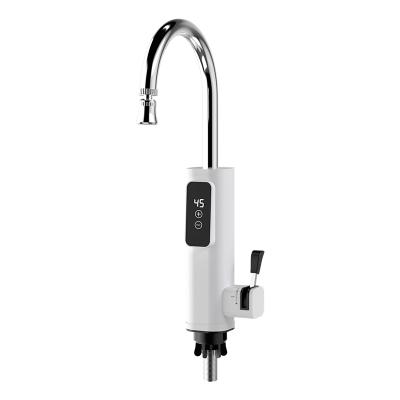 China 3300W EU Plug Electric Heating Tap with 3s Fast Heating and LED Digital Temperature Display for Instant Hot Water for sale