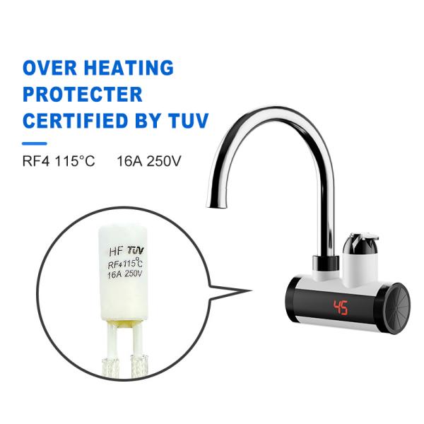 Quality 3300W Instantaneous Electric Water Heater Tap with LED Digital Display and 3s for sale