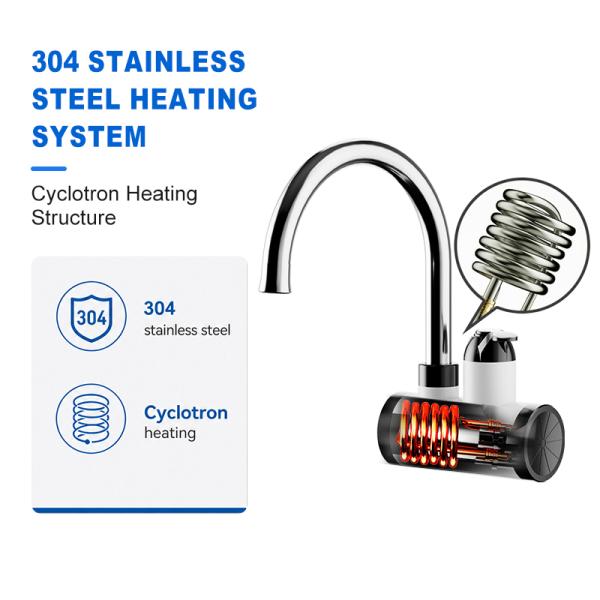 Quality 3300W Instantaneous Electric Water Heater Tap with LED Digital Display and 3s for sale