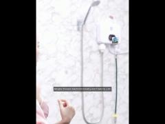 LED digitale temperatuurscherm Instant Electric Waterverwarmer 3s Fast Heating Tankless