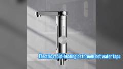 Electric bathroom water heater taps Instant-heating bathroom taps Instant-heating bathroom hot water