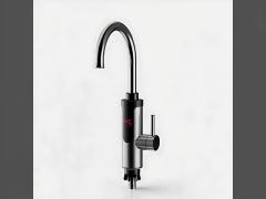 Instant Hot Water Kitchen Tap Stainless Steel Faucet Electric Water Valves